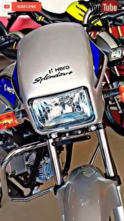 Hero Splendor BS7 Silver Colour #HeгoNew Splendor Plus Bs6 Phase-2 ...