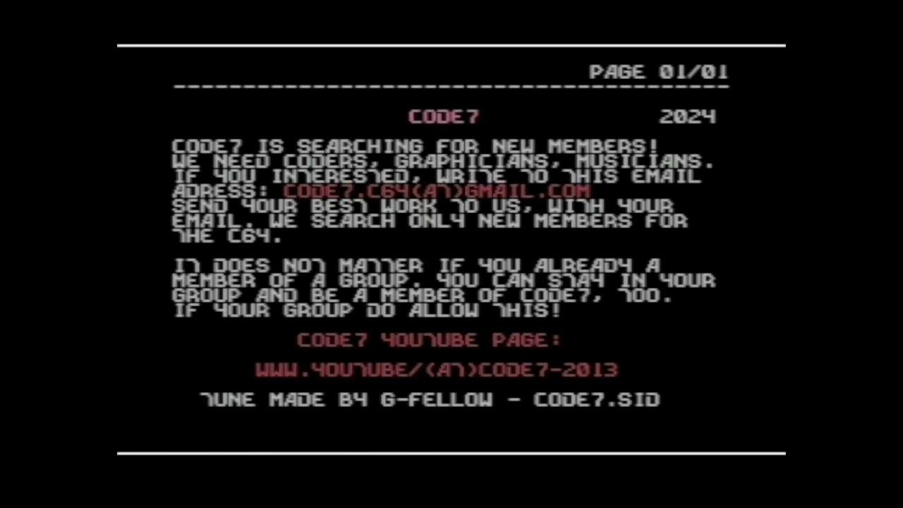 CODE7 - Join CODE7 [2024] - YouTube