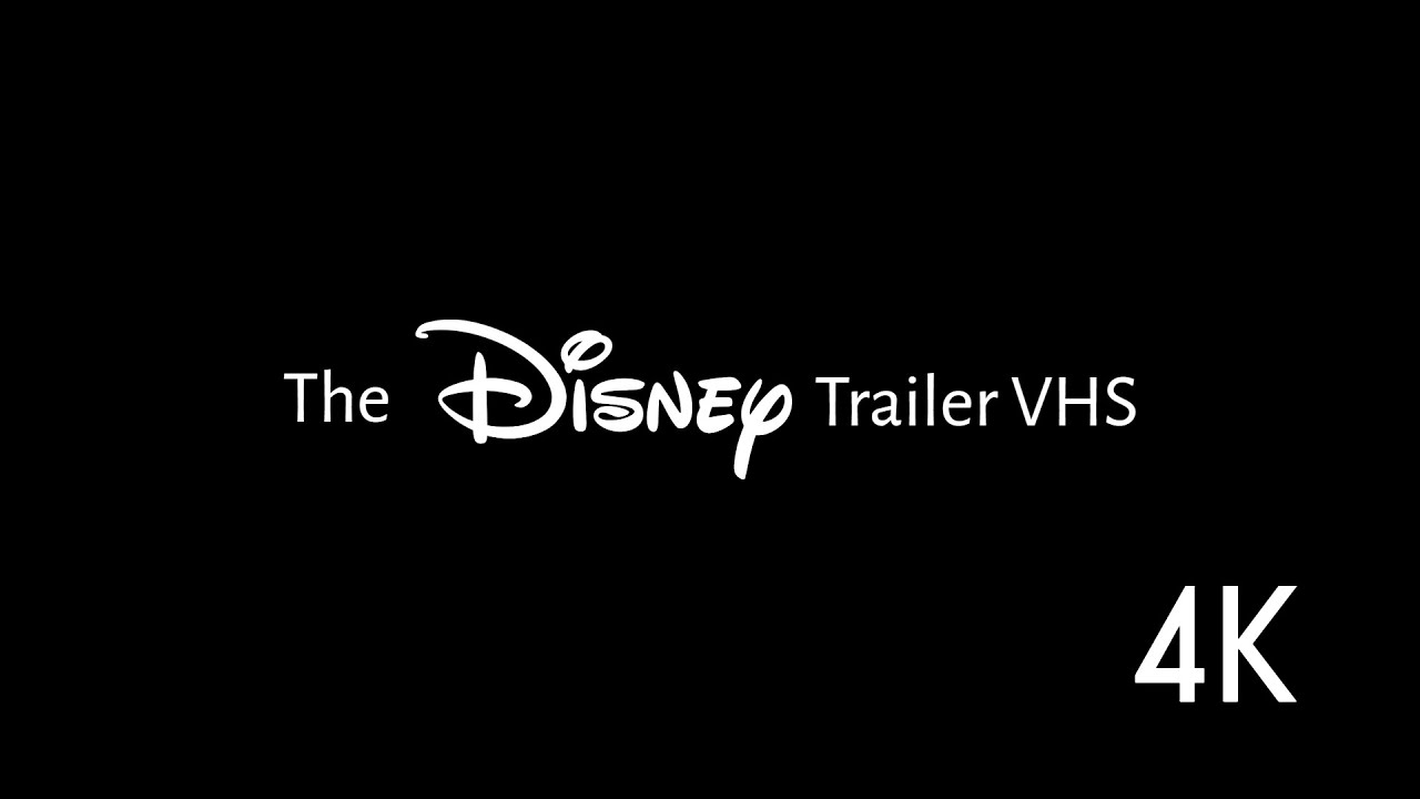The Disney Trailer VHS Promo (4K) - YouTube