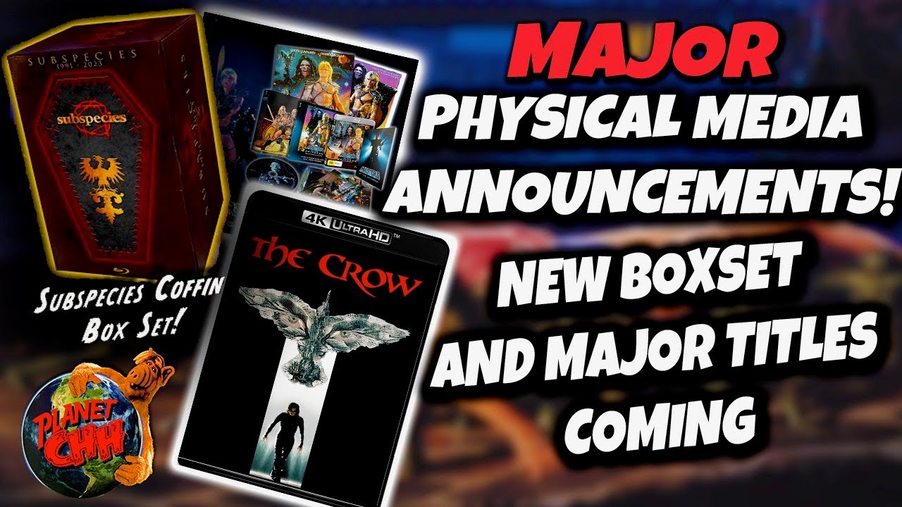 Physical Media News! | New Subspecies Coffin Boxset The Crow Coming to ...