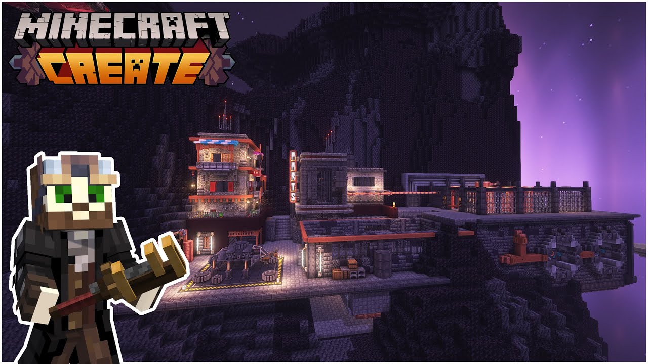 Doing some City UPGRADES Minecraft Create Mod! - YouTube