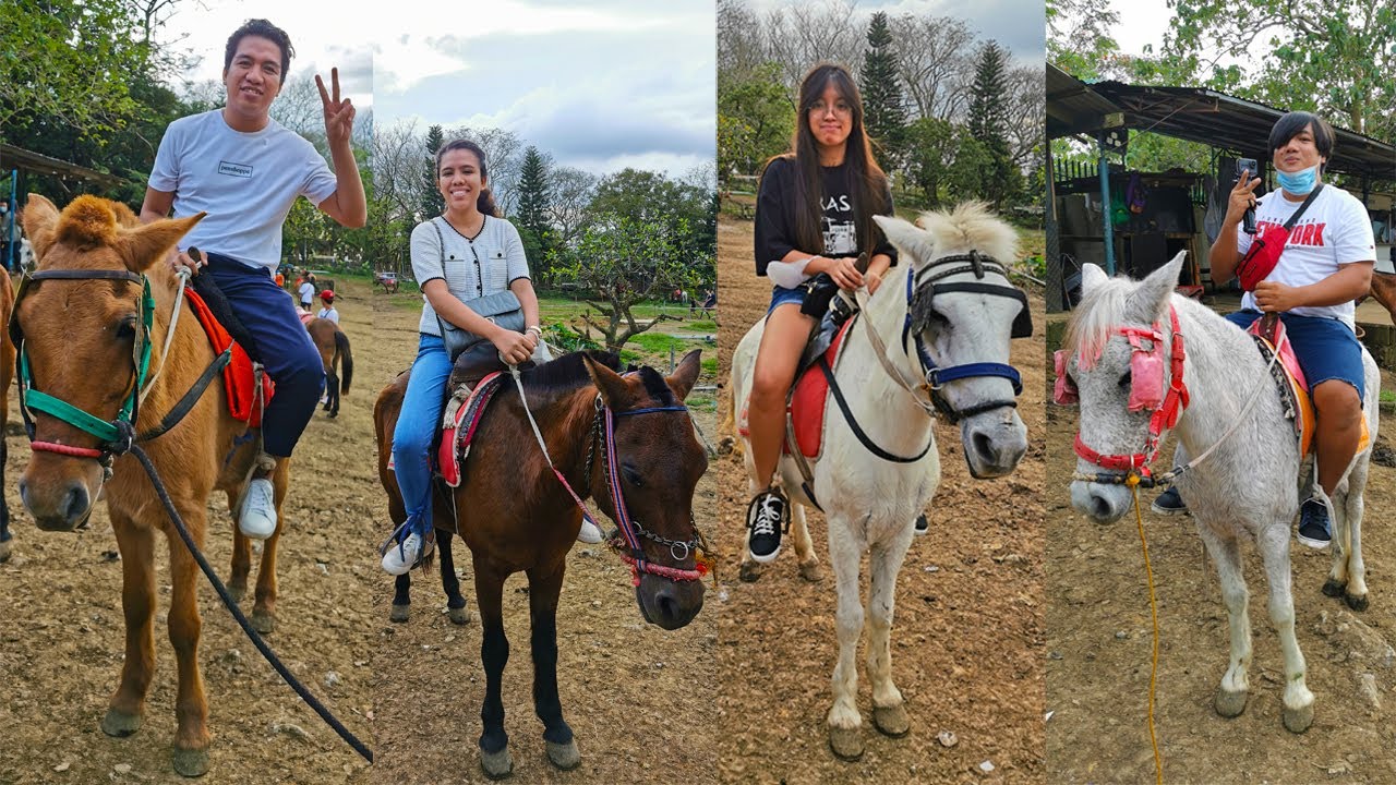 HORSE BACK RIDING PICNIC GROVE TAGAYTAY ENJOY - YouTube