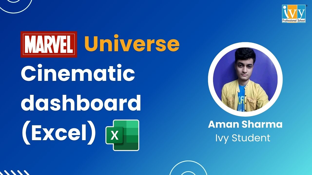 Marvel Movie Dashboard Using Excel | MCU Data Analysis Explained | Ivy ...