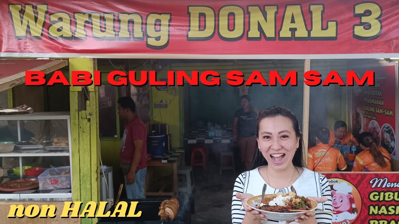 WARUNG DONAL 3 | Rasanya enak, porsinya banyak, hanya 20rb saja | Babi ...