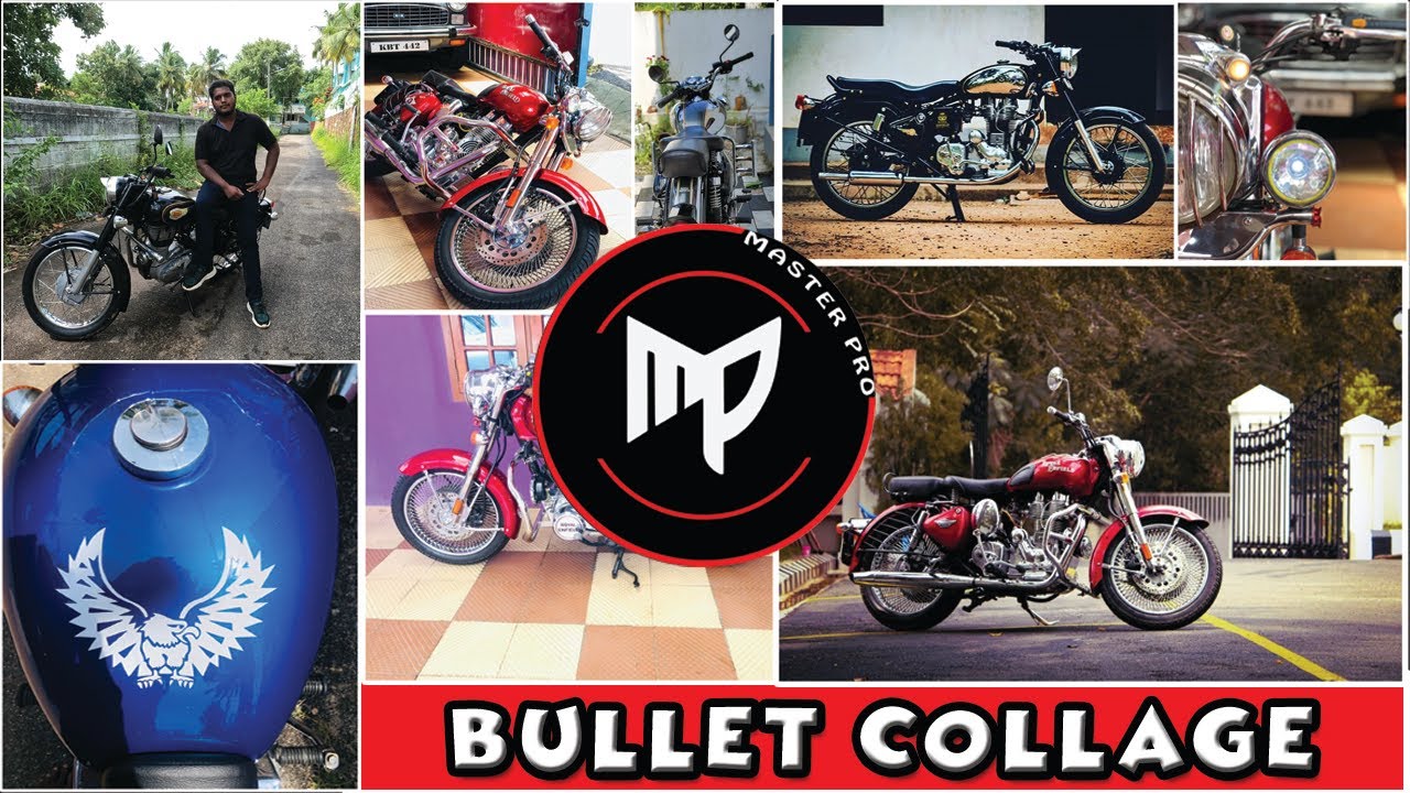 Royal Enfield Bullet Collage | masterpro - YouTube