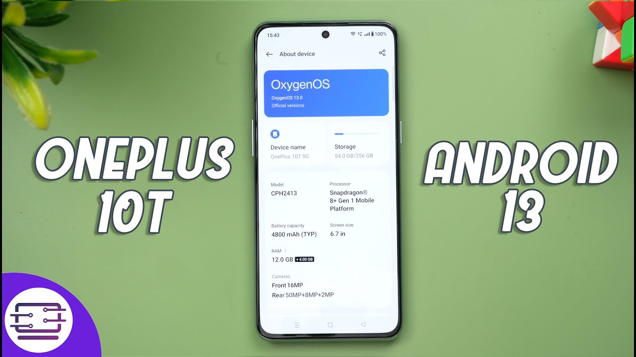 OnePlus 10T Android 13 Update [OxygenOS 13] - YouTube