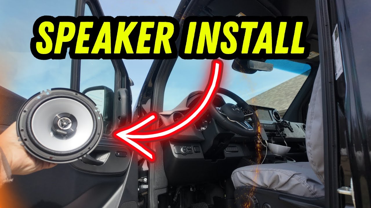 Easy Mercedes Sprinter Speaker Swap Anyone Can Do! - YouTube