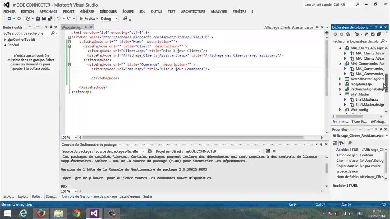 [ASP] Créer un plan de site et l'utiliser dans un treeView et un ...