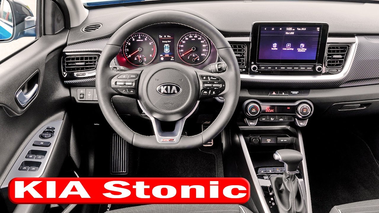 New 2021 Kia Stonic GT Line - Interior, Infotainment features, Driving ...