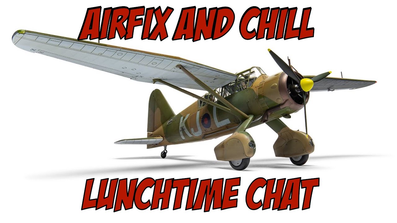 AIRFIX AND CHILL - LYSANDER RELEASE - WITH DALE LUCKHURST - YouTube