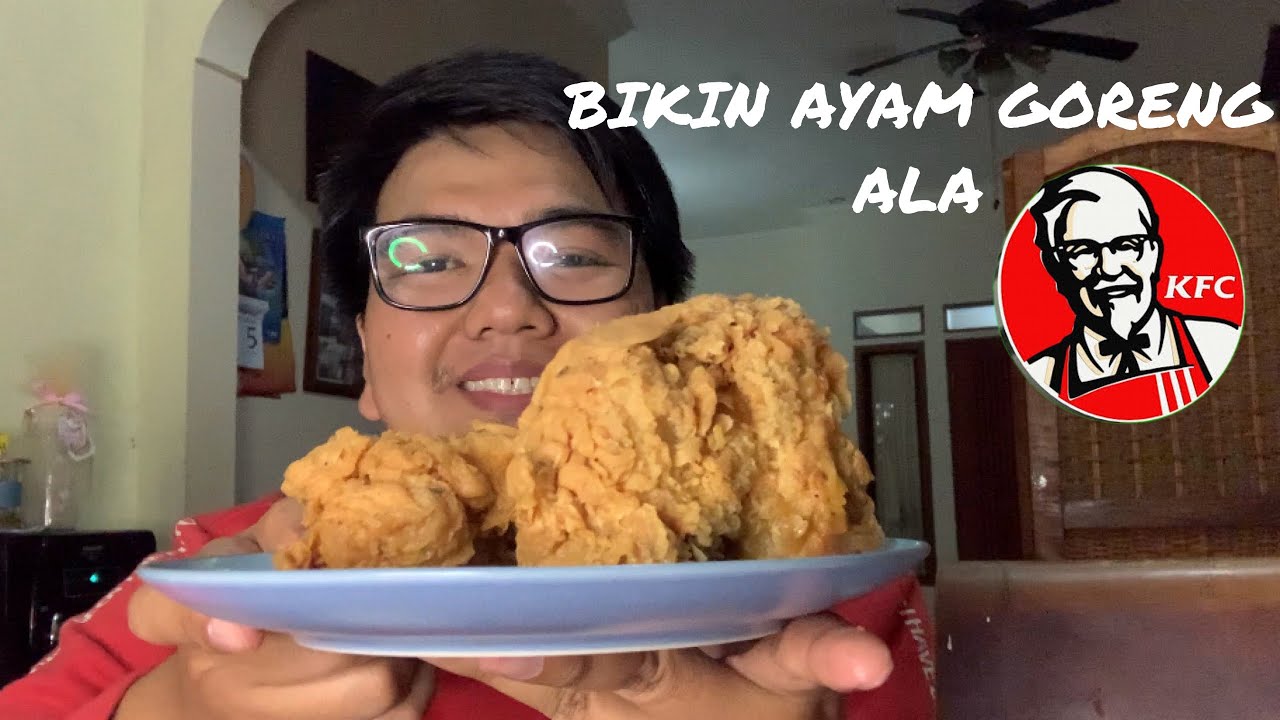 CARA BUAT FRIED CHICKEN YANG GARING & KERITING! - YouTube