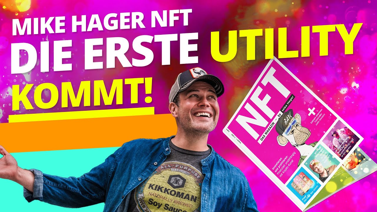 WELTNEUHEIT! Zum NFT Magazin kommt die erste NFT Utility!! - YouTube