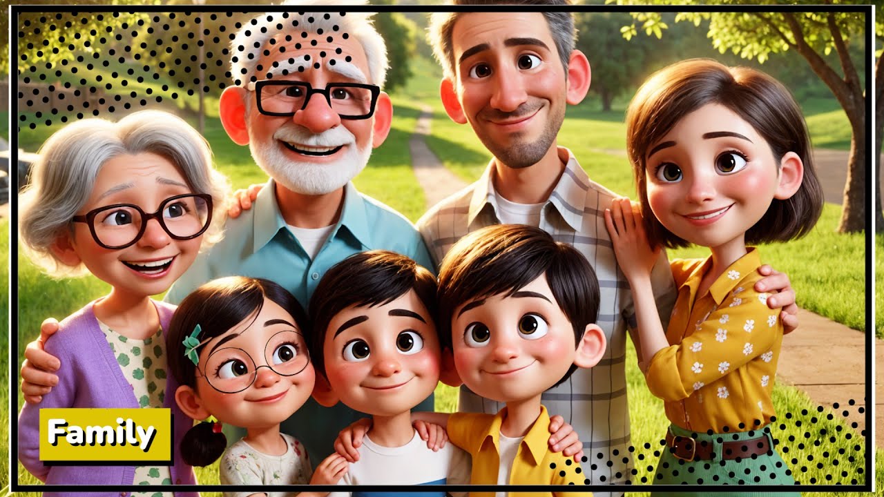 Happy Family Song for Kids | Fun and Catchy Family Rhymes - YouTube