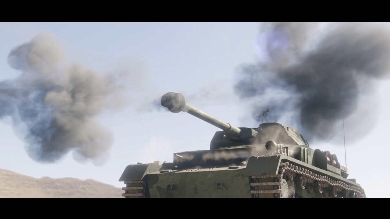 CG shot Realistic Tank Slow-mo |blender 2.8 - YouTube