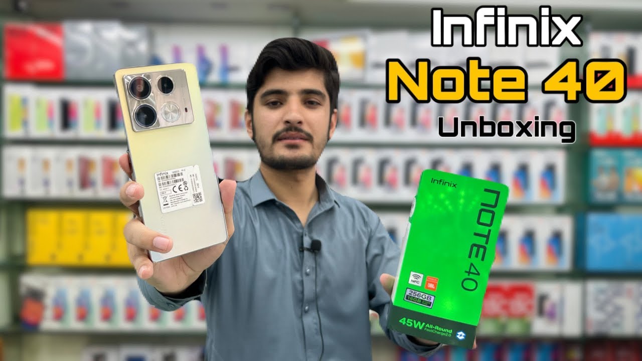 Infinix Note 40 Unboxing and detail Review / infinix ne kr dya kamaal # ...