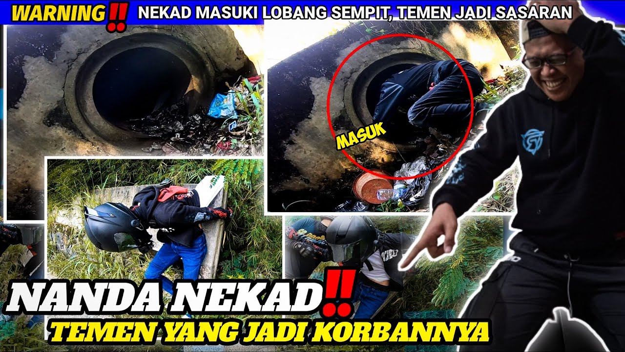 NANDA GENDENG NANDA NGAJAKIN MASUK KE LOBANG || TEMENNYA YANG KENA APES ...