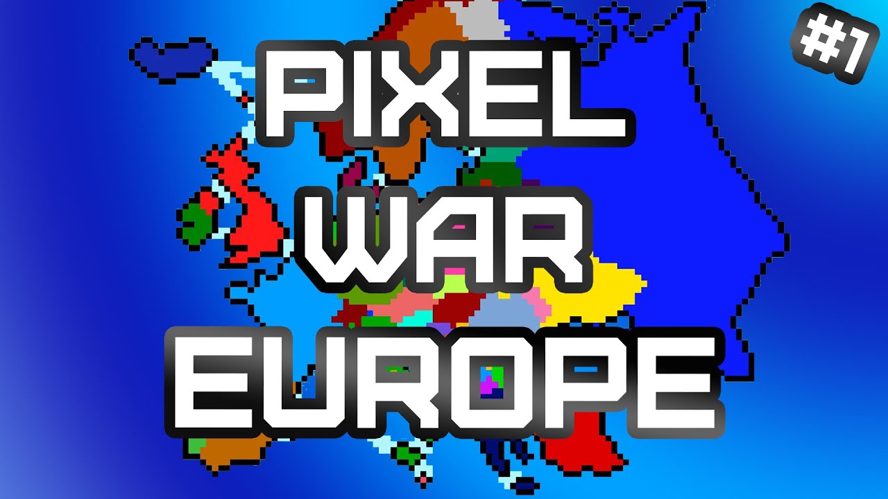Pixel War Europe #1 – Strategic AI War, Country Elimination & Full Map ...