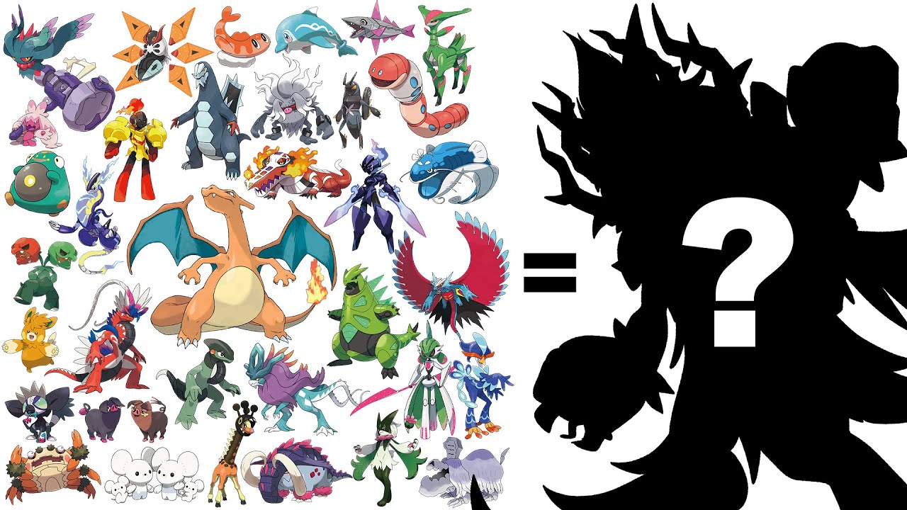 Fusion All Gen 9 Paldea Final Evolutions Pokémon + Charizard | Drawing ...