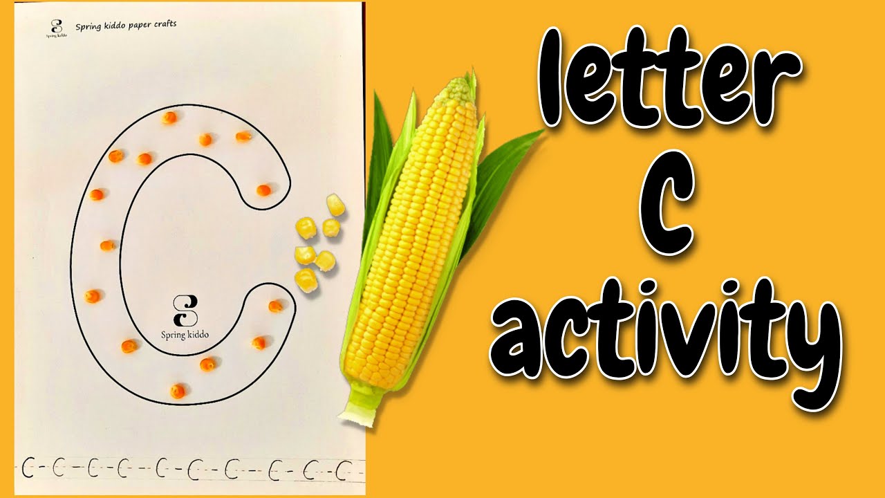 LETTER C Activities for Preschoolers | how to write LETTER C? - YouTube