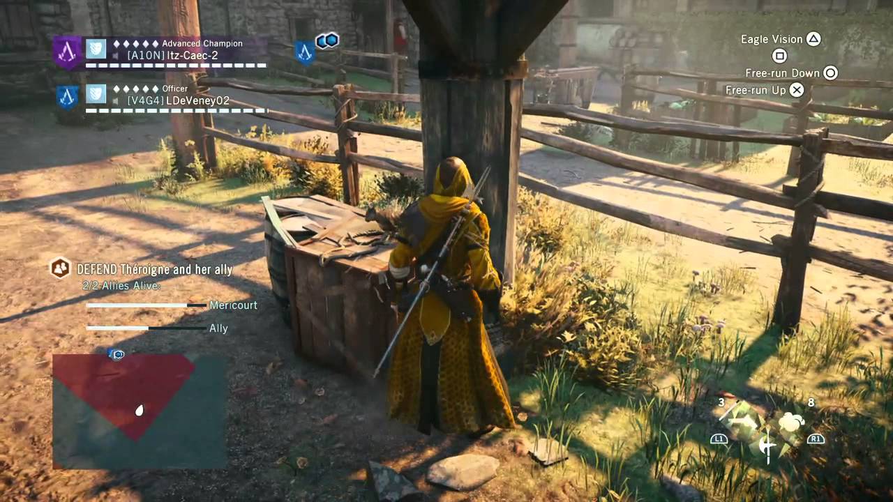 Assassin's Creed Unity Co-op #4 "Bugs everywhere" - YouTube
