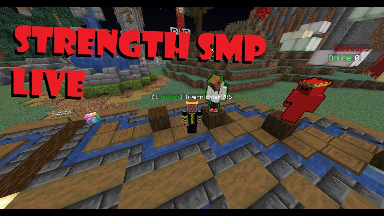 🔴LIVE - Potatos SMP New Strength SMP - YouTube
