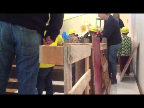 Datsja bouwen in filmmuseum EYE in Amsterdam 25 februari