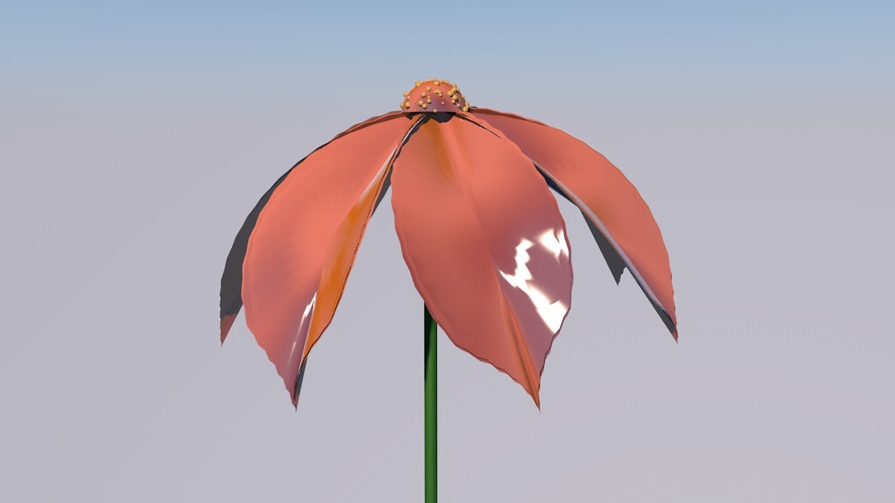 Flower Cinema 4D tutorial - YouTube