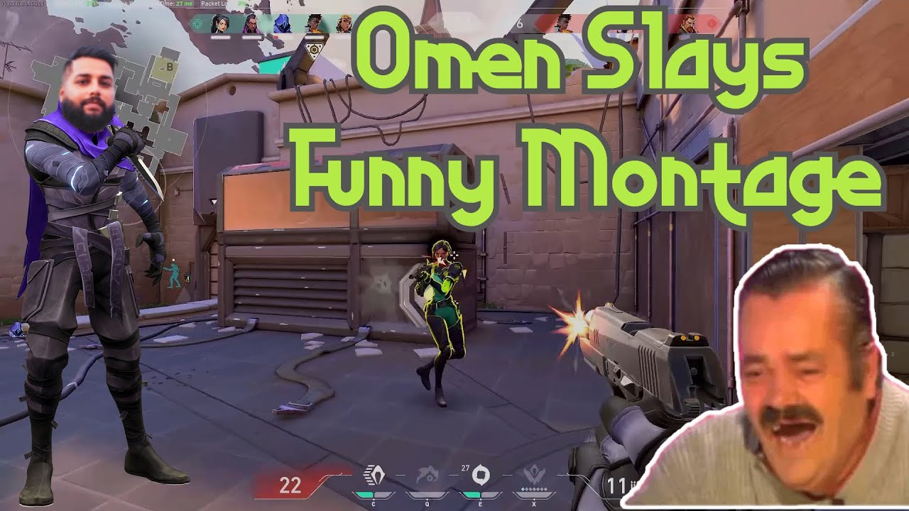 Omen Aggressive plays only w ACE | Valorant Funny Montage - YouTube