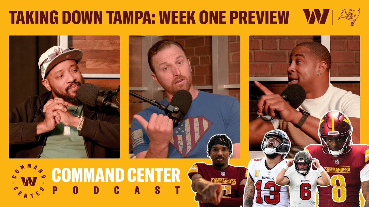 Week 1 Preview: Tampa Bay Buccaneers | Command Center Podcast ...