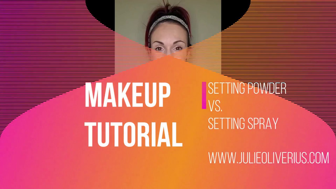 Setting Powder vs. Setting Spray - YouTube