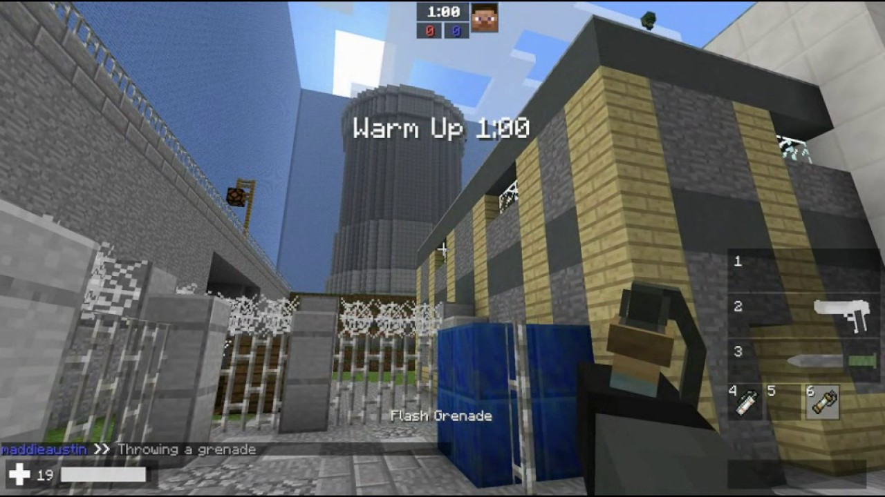 Counter Craft играем бро + как установить - YouTube