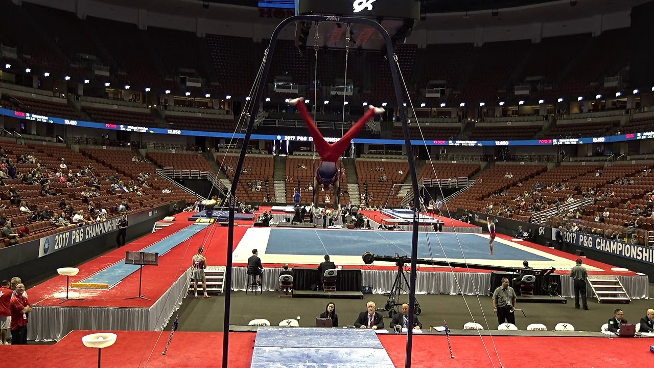 Khalil Jackson - Still Rings - 2017 P&G Championships Junior Men Day 1 ...