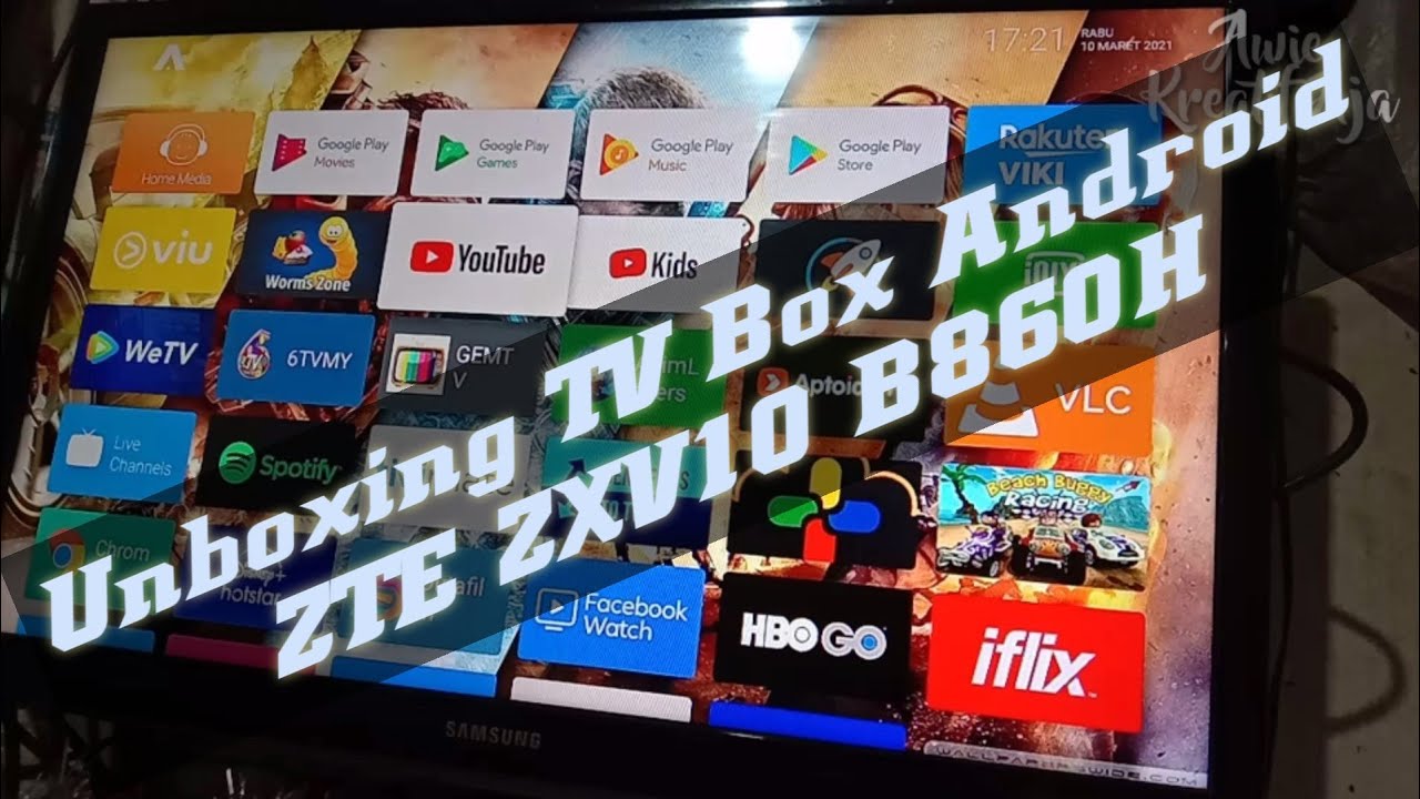 Unboxing TV Box Android ZTE ZXV10 B860H - YouTube