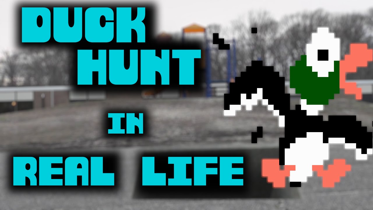 Duck Hunt in REAL LIFE !? - YouTube