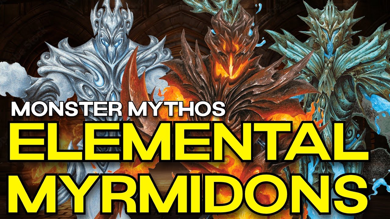 Elemental Myrmidons | D&D Monster Lore | The Dungeoncast Ep. 392 - YouTube