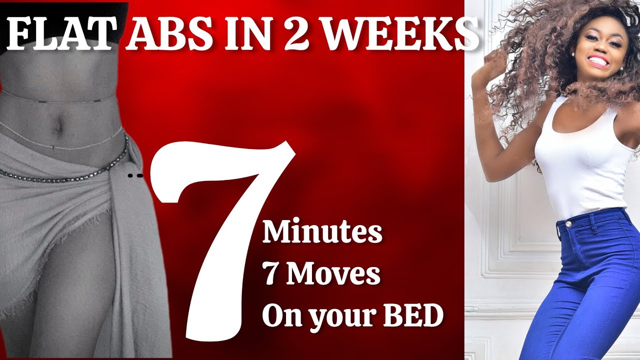 Do this 7 minutes LAZY girl workout for flat ABS, FUPA or post-fibroids ...