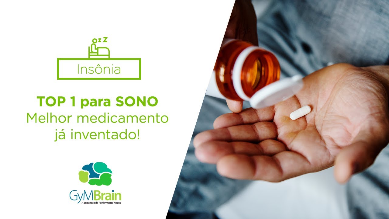TOP 1 para SONO - Melhor medicamento já inventado! - YouTube