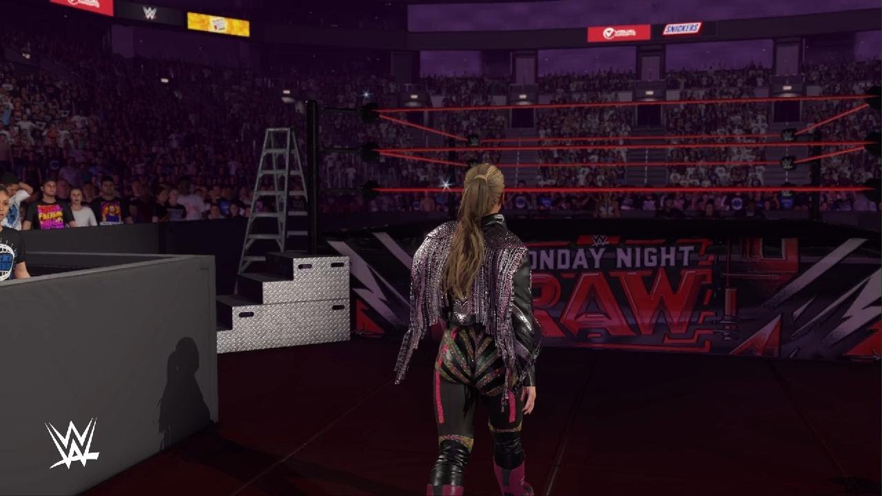 WWE Universe | RAW | Part 3 | Triple Threat Womens IC Championship TLC ...