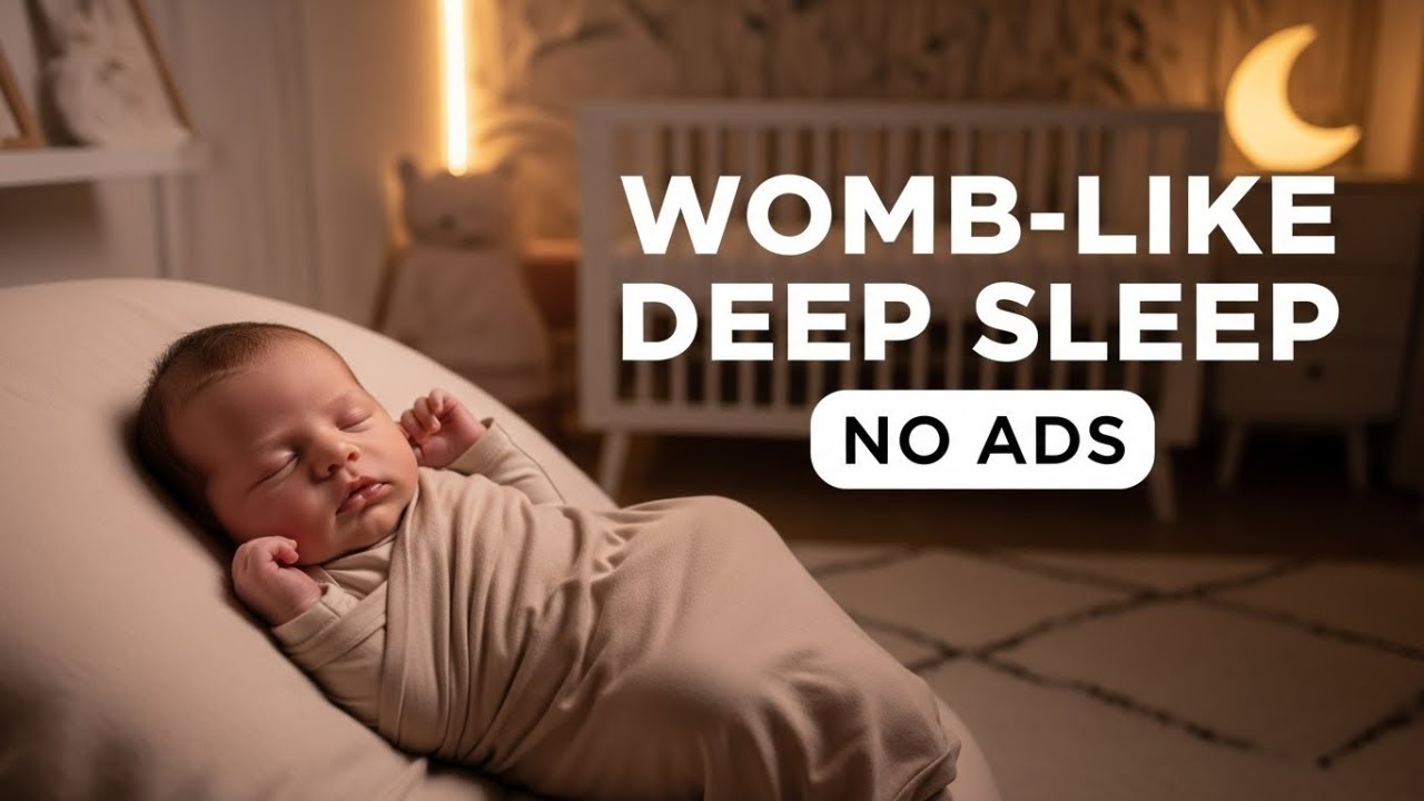 Womb-Like Shushing Sound for Baby Sleep | 3 Hours, No Midroll Ads - YouTube