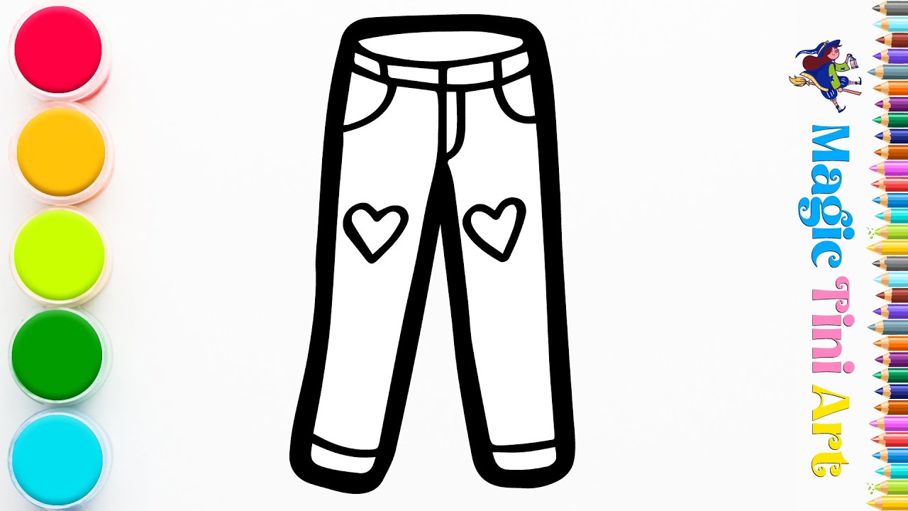 How to Draw a Trouser | Step by Step - YouTube