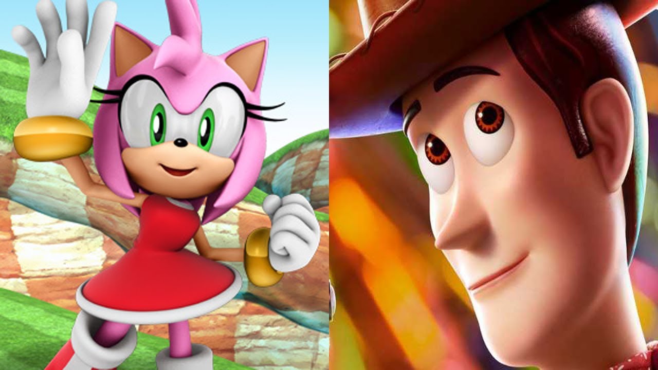 Sonic Dash Blaze vs Go Woody Run - Jungle Adventure - Woody - YouTube