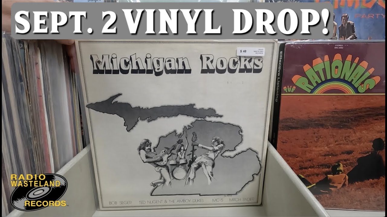 9-2-22 Vinyl Drop! - New Releases & Michigan ROCKS! - YouTube