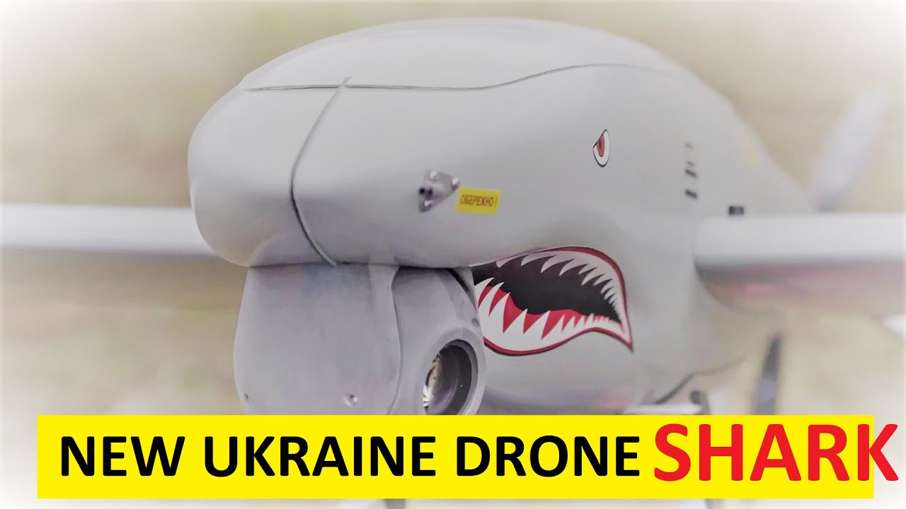 Ukraine New Drone - SHARK, The initiative of "Eye for Eye" - YouTube
