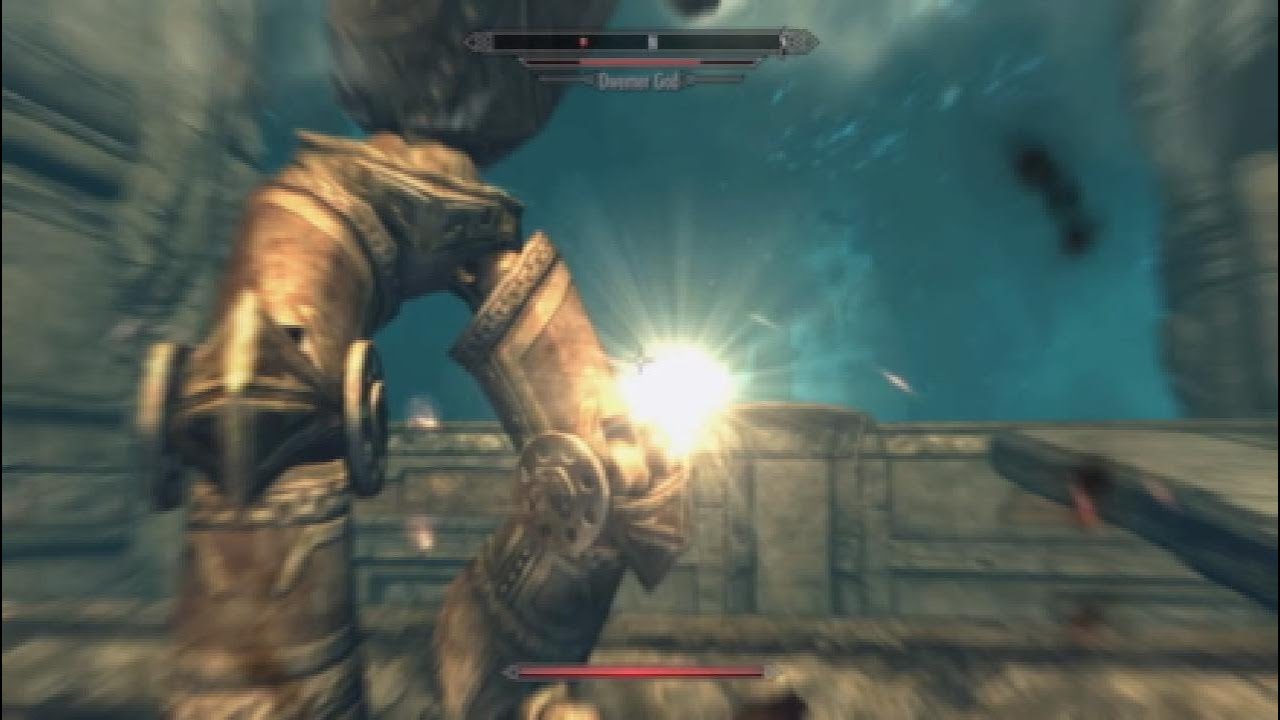 Skyrim Dwemer God - YouTube