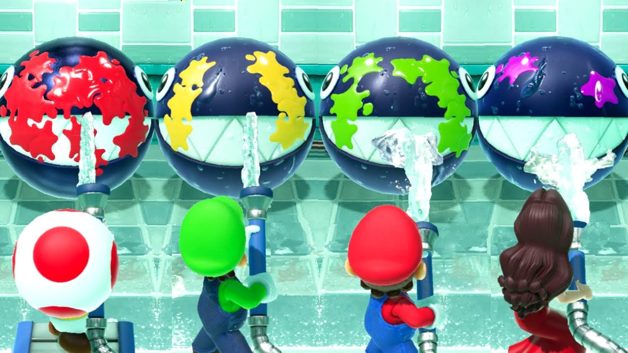 Super Mario Party Jamboree - All Minigames (Master CPU) - YouTube