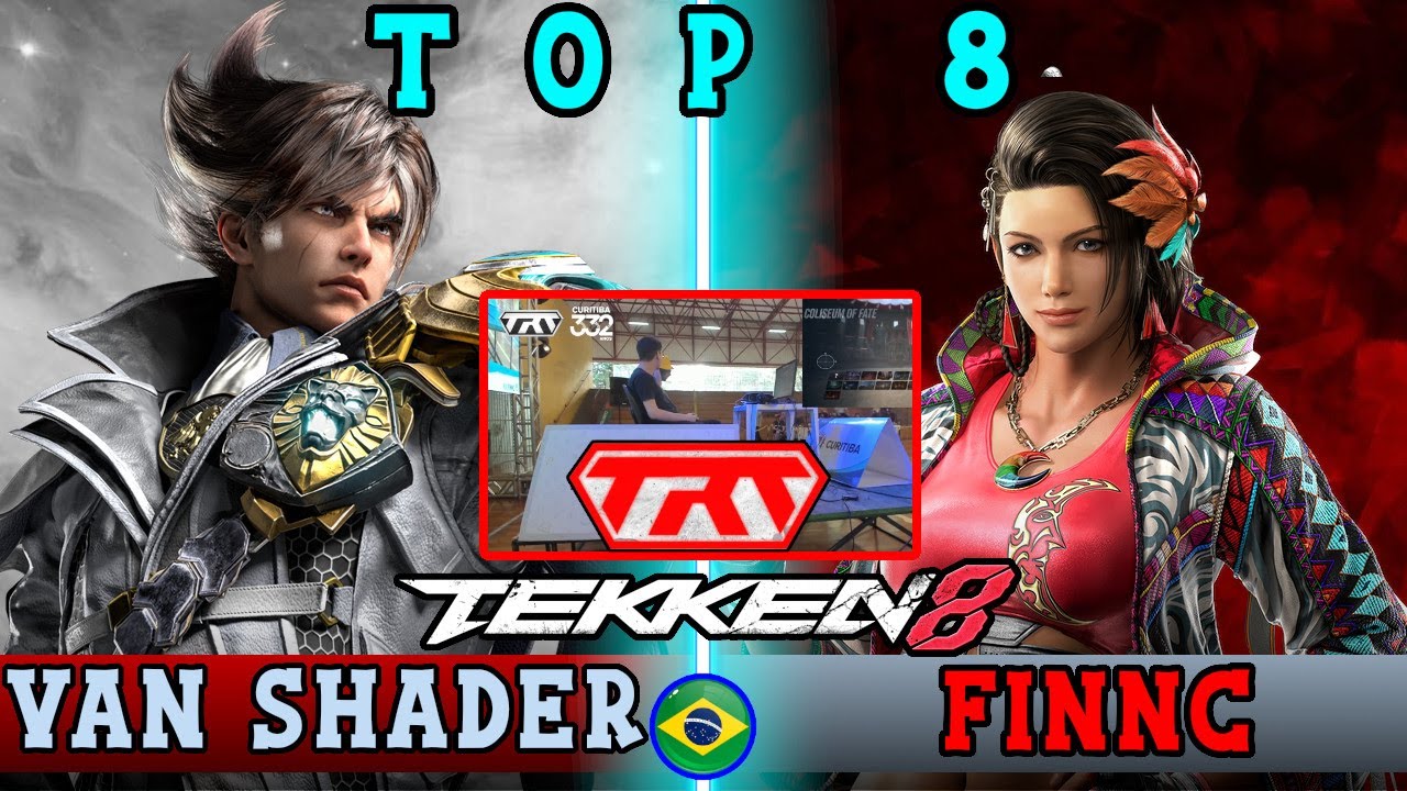TEKKEN 8 OFF LINE | Van Shader vs RVL- Finnc | Top 8 - Tretinha - Abril ...