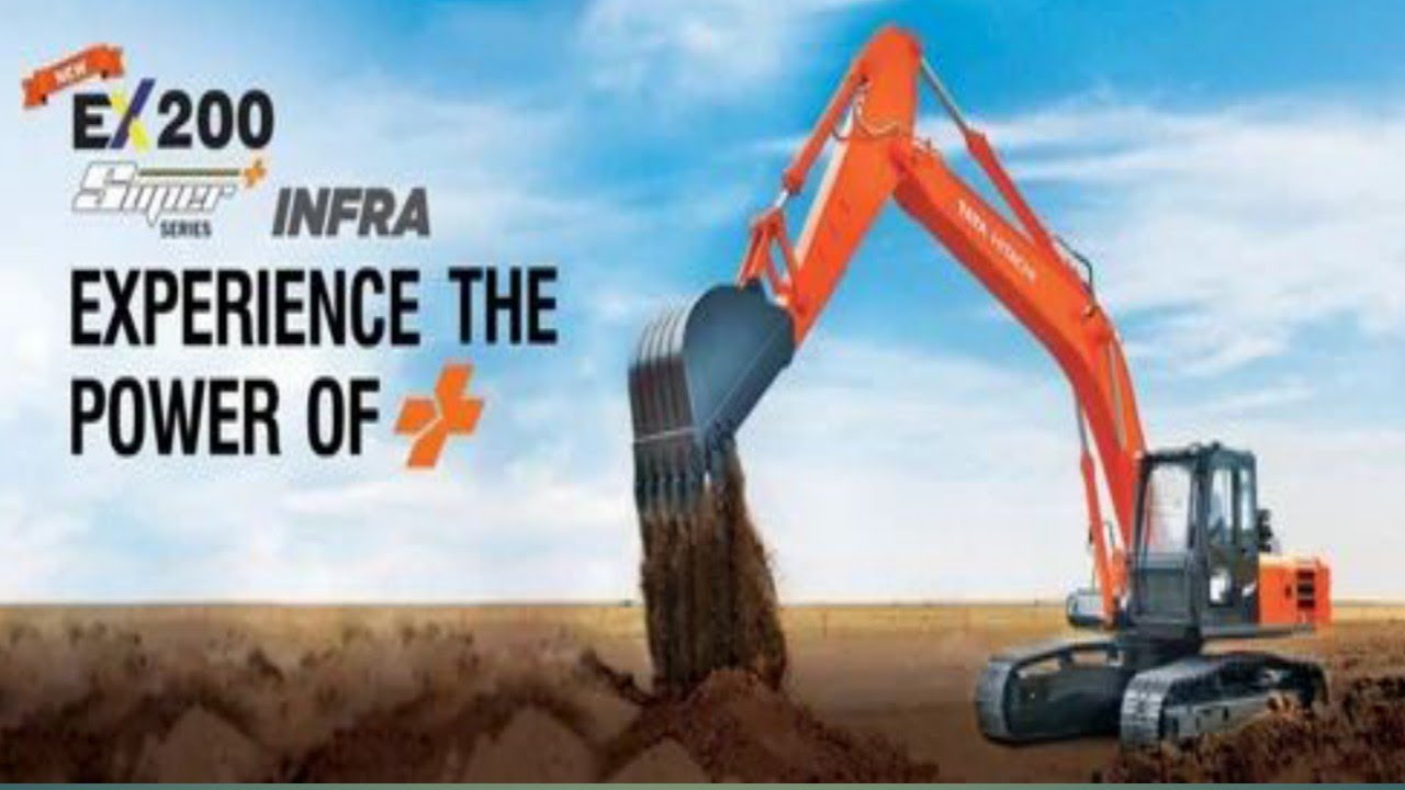 Tata Hitachi EX200 Infra Super+ Series delivery and operation video ...