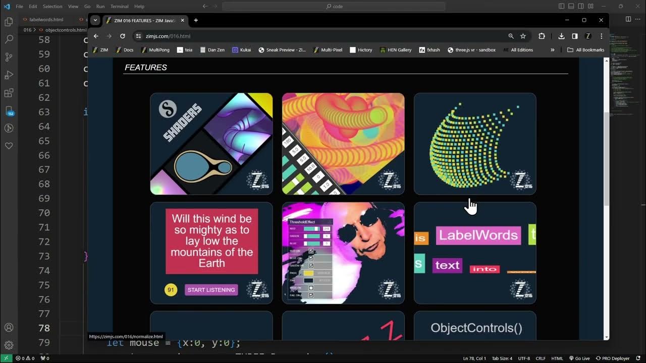Zim Bubbling 205 Eight New Exciting Features Javascript Canvas Youtube