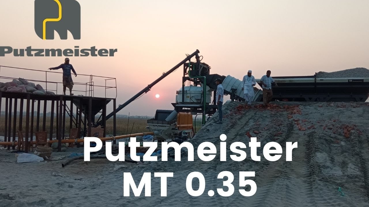 PUTZMEISTER || MT 0.35 || Batching Plant's Review||New & Update Plant ...