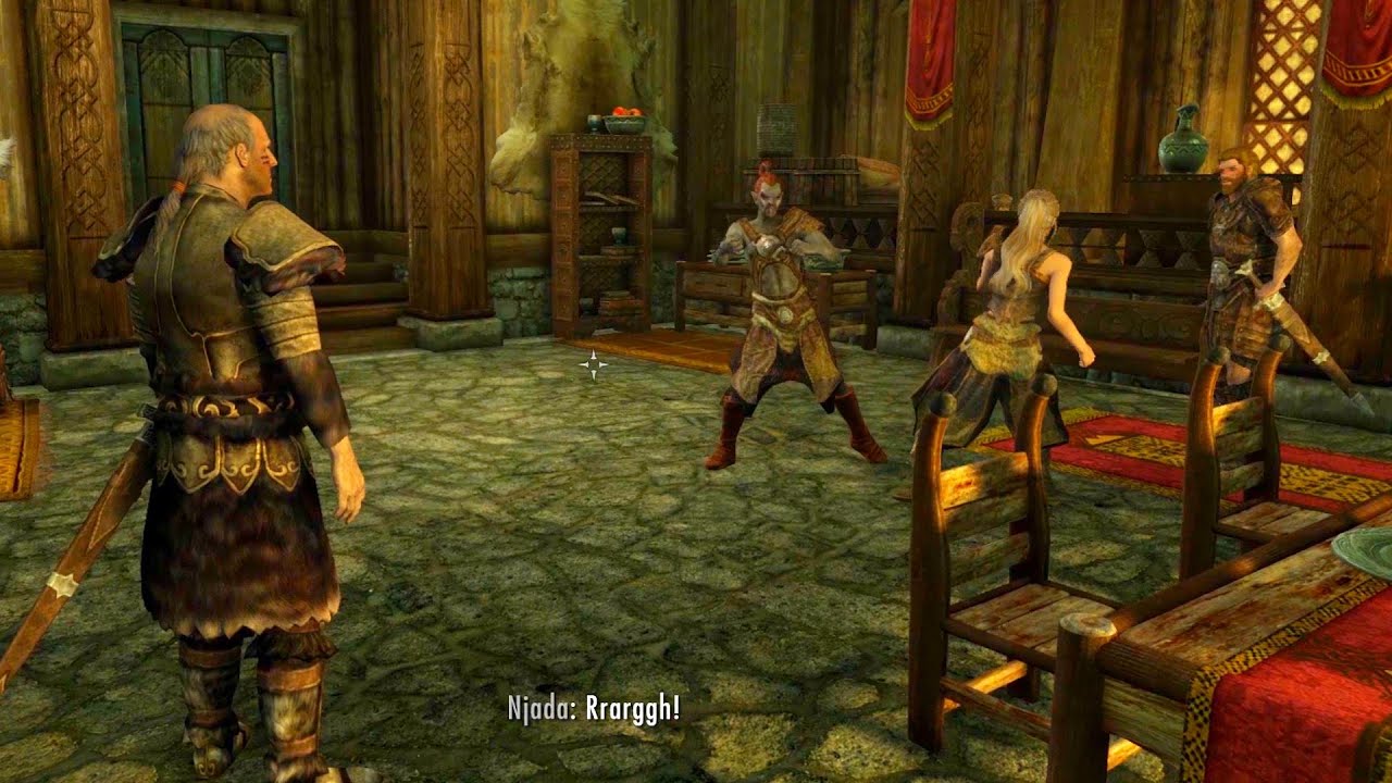What would be if you didn't wait end of the brawl in Jorrvaskr. Skyrim ...